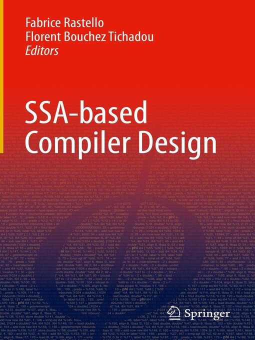 SSA-based Compiler Design - Acervo da Anna